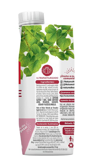 Tea Latte Fruto Rojo 330ml | Nature's Heart México